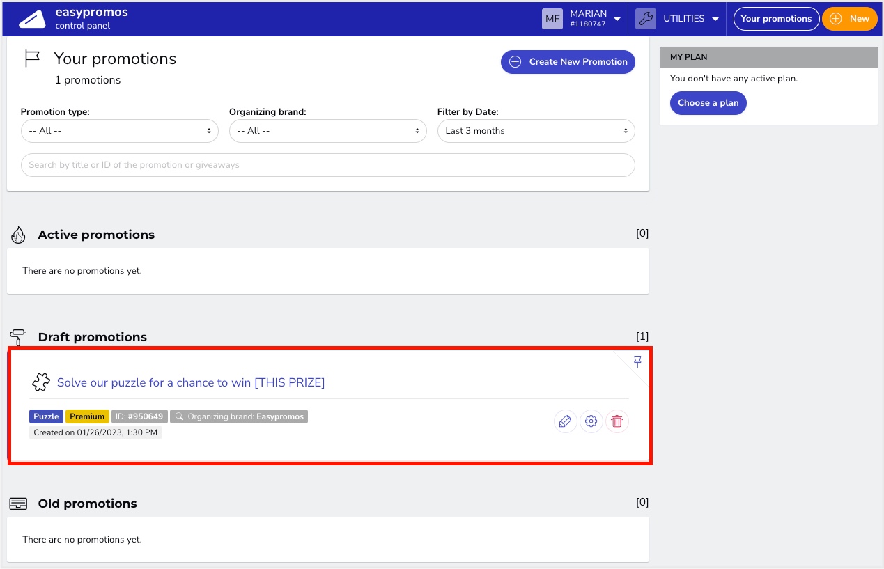 Firsts steps to create your promotion with Easypromos – Easypromos ...