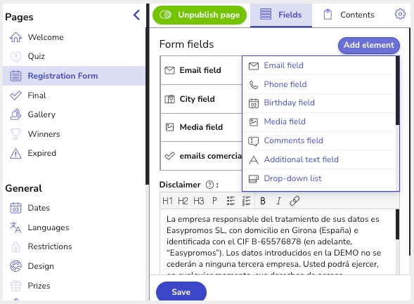 Tutorial: How to create a Video Contest – Easypromos - Online Helpdesk