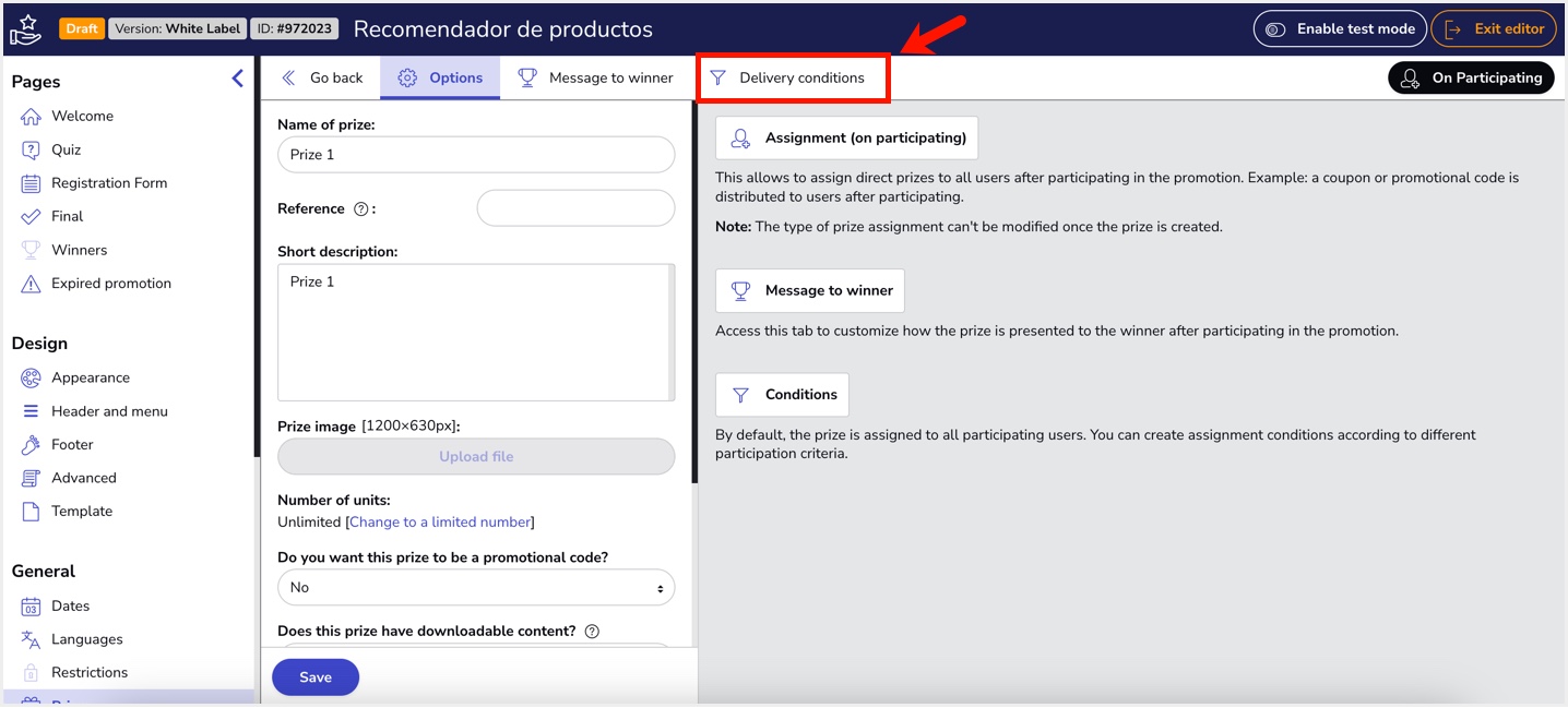 Tutorial: How to create a Product Recommender – Easypromos - Online ...