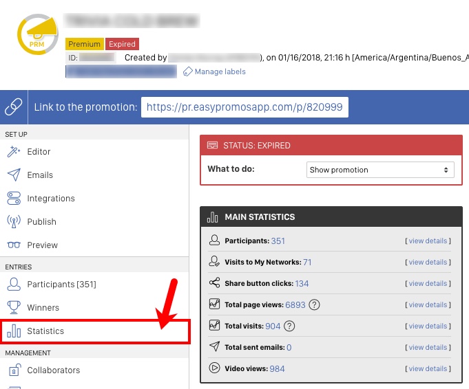 Tutorial: Statistics and results of Easypromos promotions – Easypromos ...