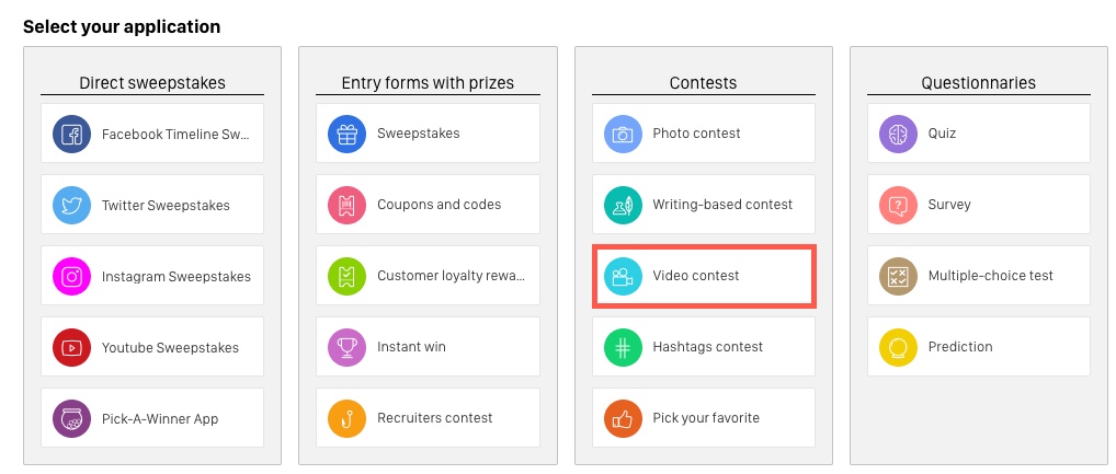 Tutorial: How to create a Video Contest – Easypromos - Online Helpdesk