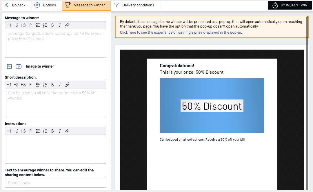 Tutorial: How to create a Reveal & Win promotion – Easypromos - Online ...