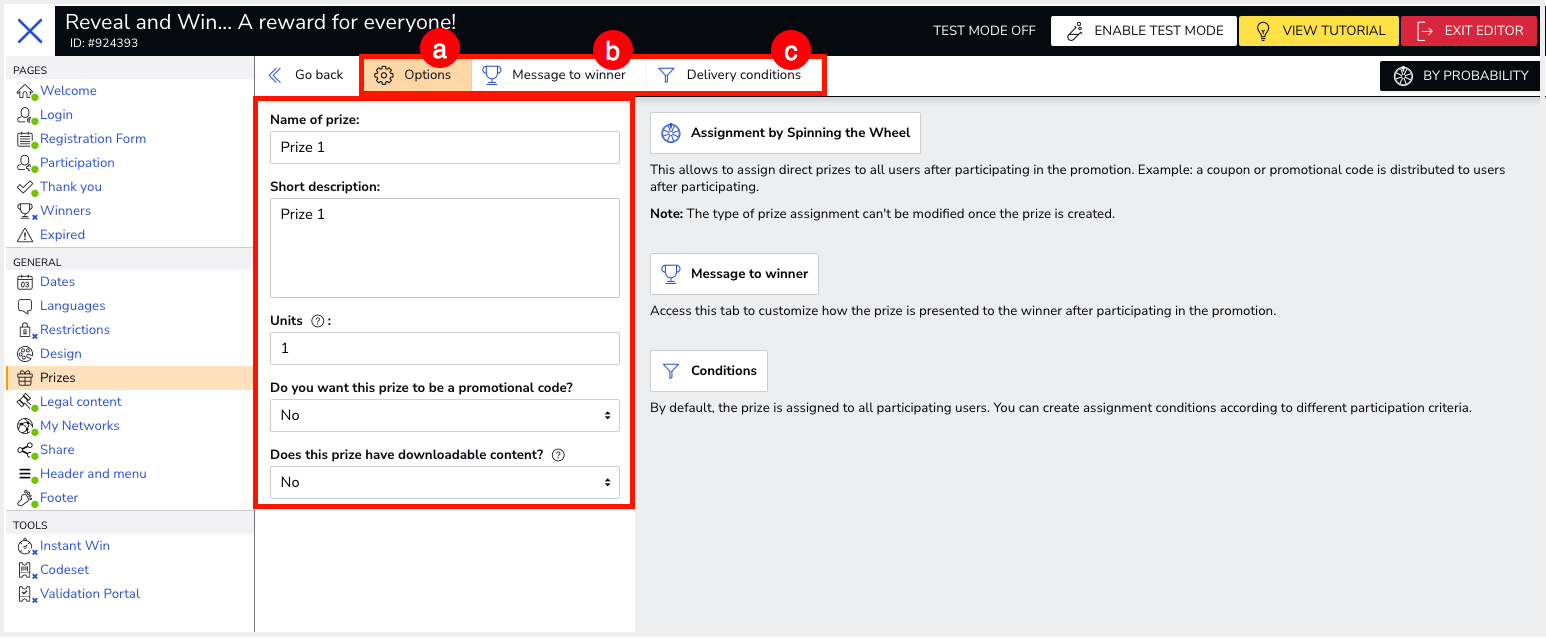 Tutorial: How to create a Reveal & Win promotion – Easypromos - Online ...